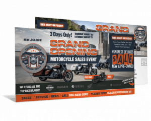 Motorcycle Direct Mail Marketing - Spectrum Marketing Companies