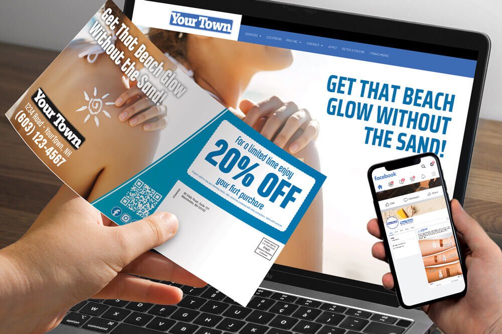 Tanning Salon Direct Mail Marketing - Spectrum Marketing Companies